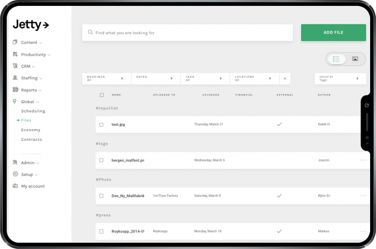 Plan and manage operations – Jetty