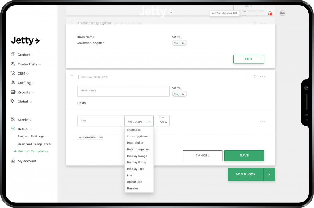 Plan and manage operations – Jetty